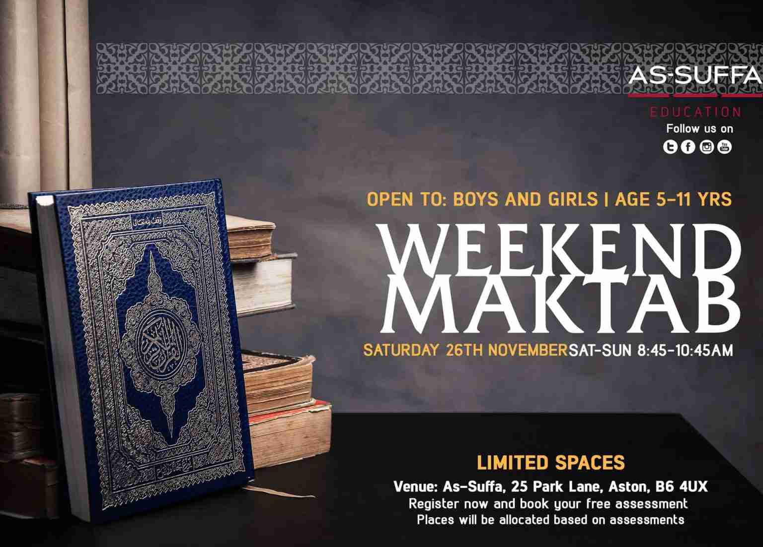 Weekend Maktab - As-Suffa